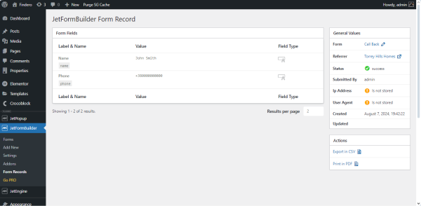 Popup Form in WordPress: Quick Set Up — JetFormBuilder | Crocoblock