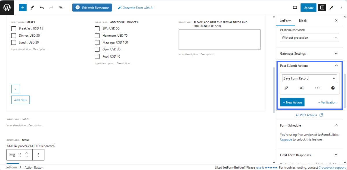 How To Add And Use Dynamic Repeater In The Jetformbuilder Forms Formbuilder
