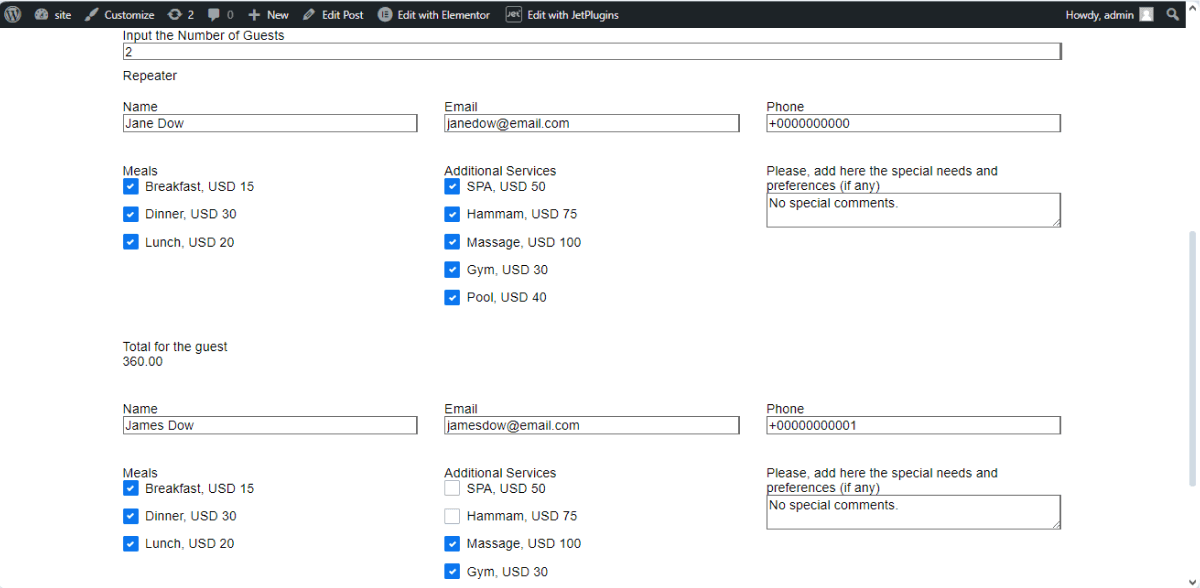 How To Add And Use Dynamic Repeater In The Jetformbuilder Forms Formbuilder