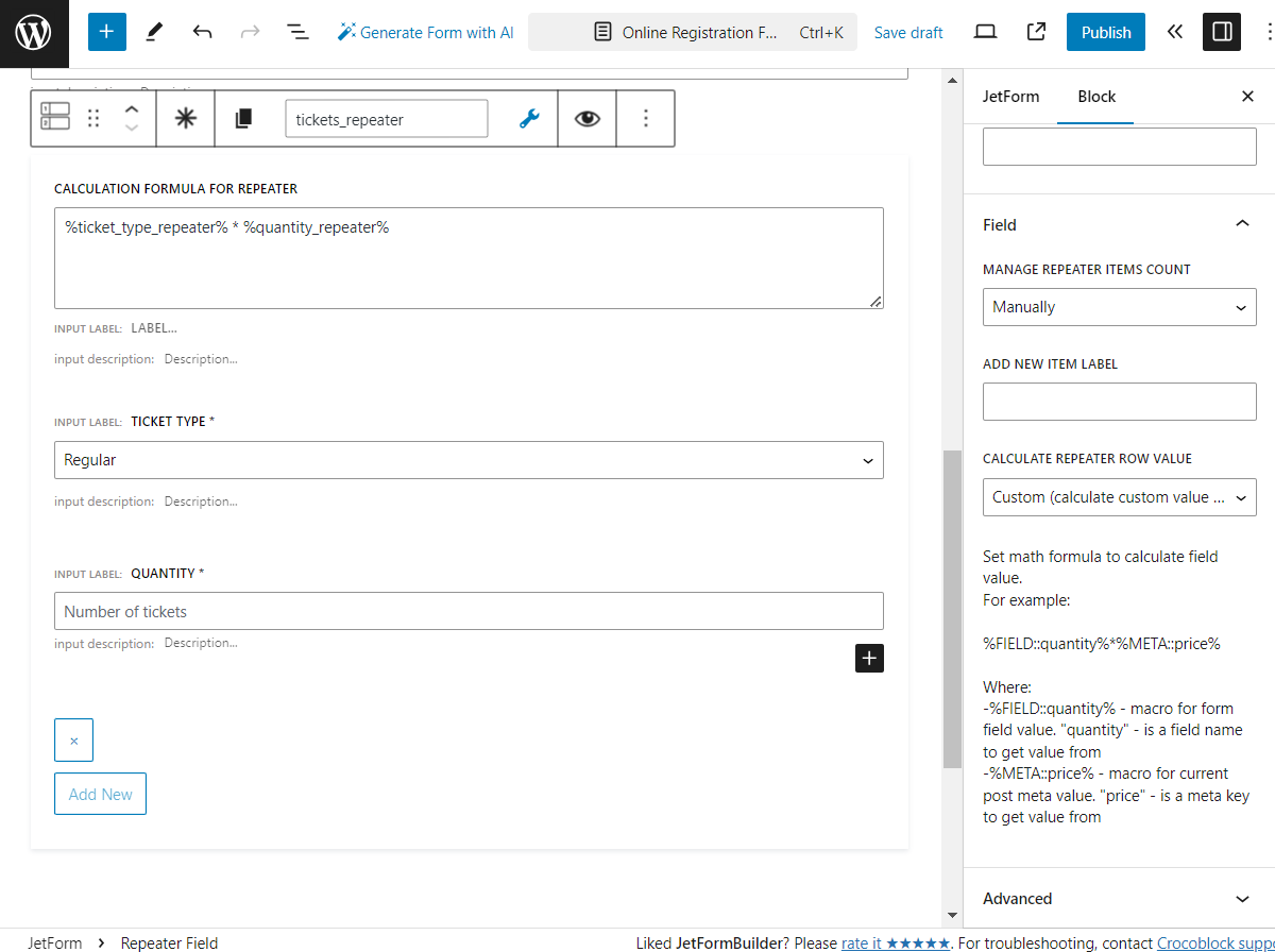 How to Create an Event Registration Form — JetFormBuilder | Crocoblock