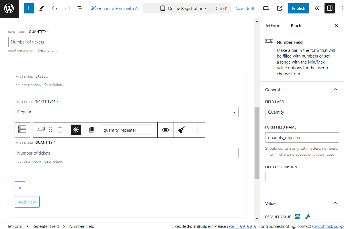 How to Create an Event Registration Form — JetFormBuilder | Crocoblock