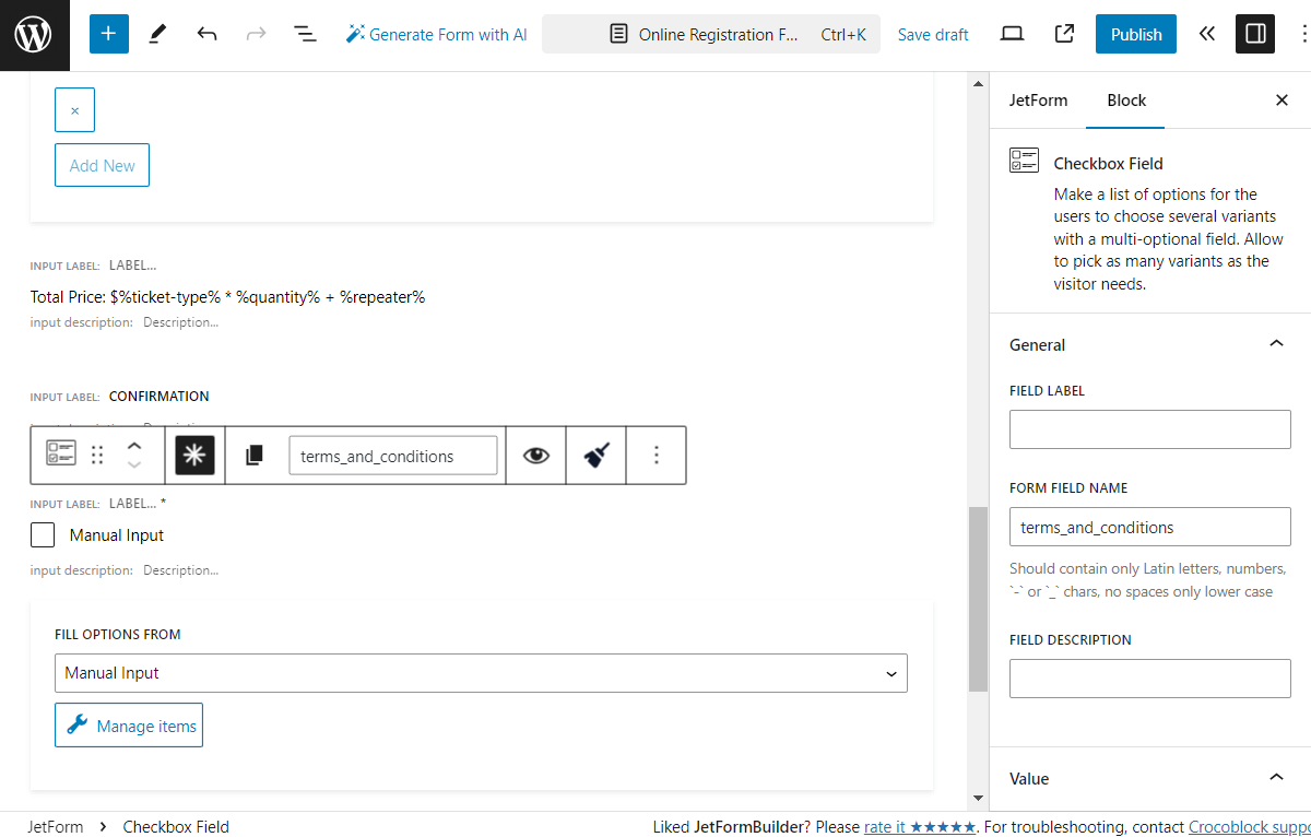 How to Create an Event Registration Form — JetFormBuilder | Crocoblock