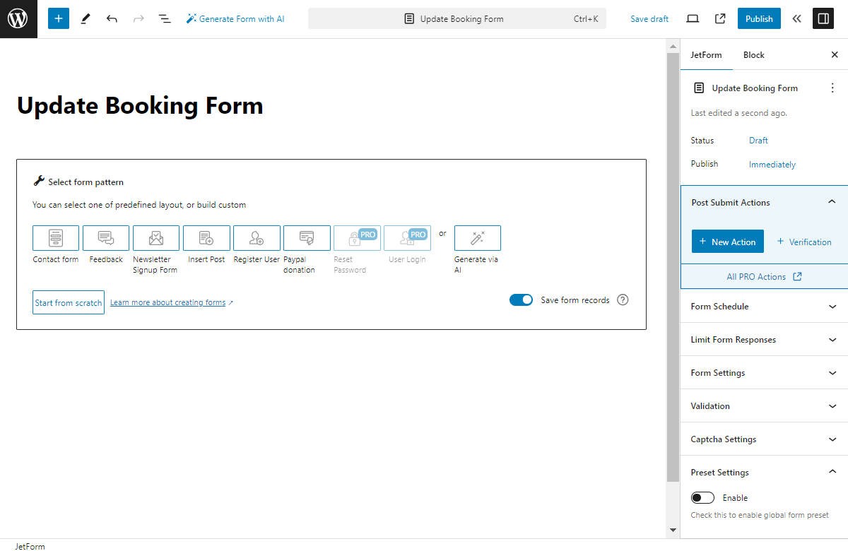 How to Update Booking via the Form — JetFormBuilder | Crocoblock