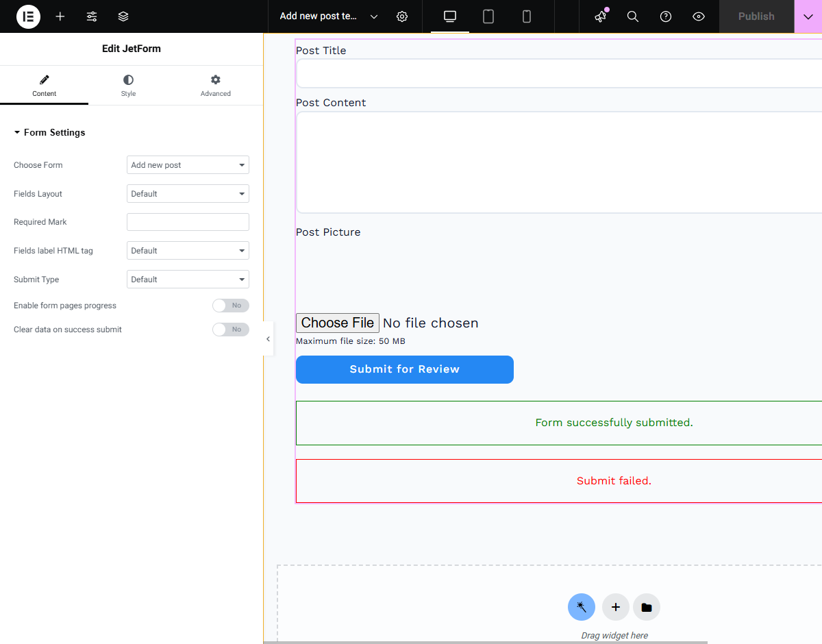 How to Build Front End Post Management System — JetFormBuilder | Crocoblock