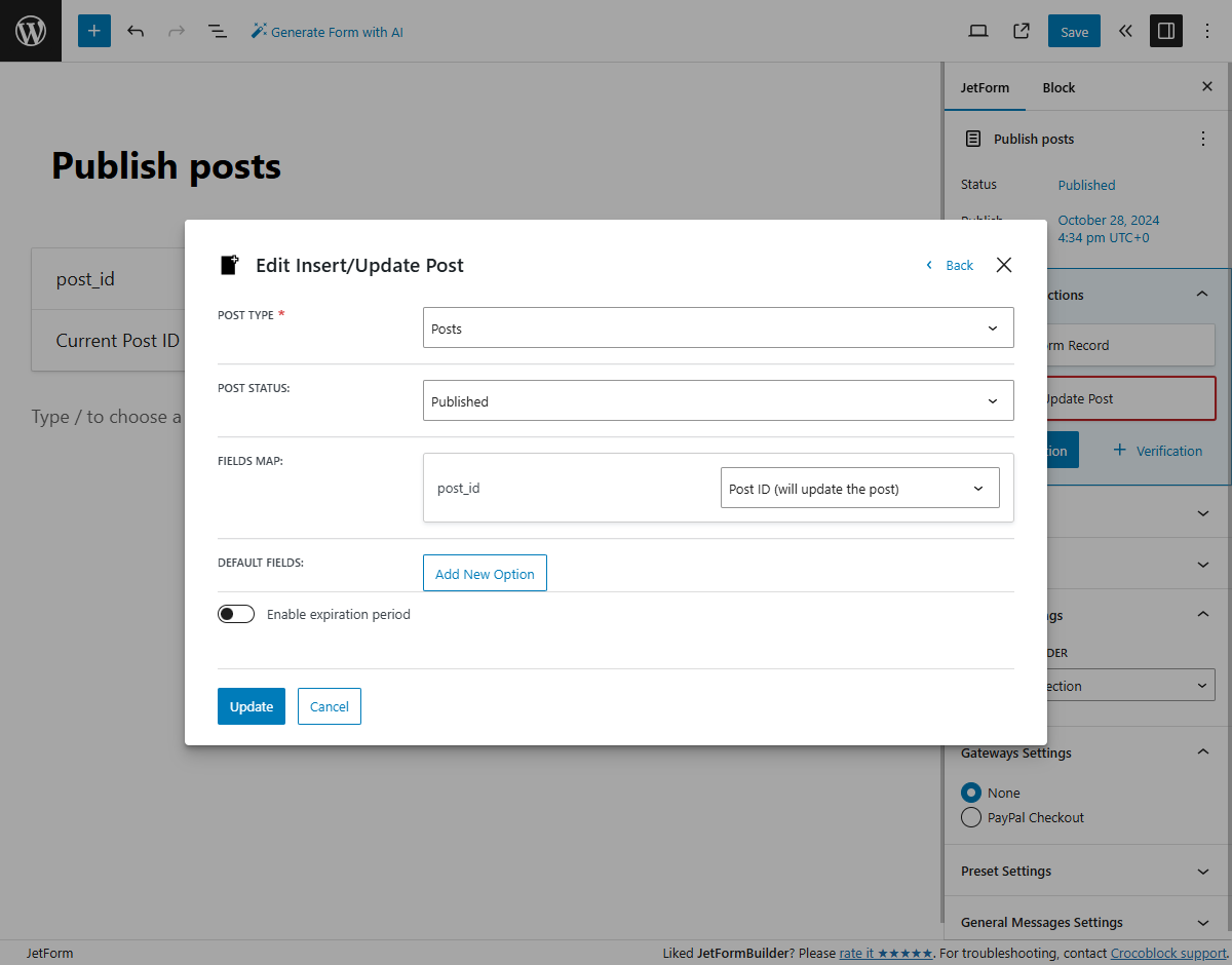 How to Build Front End Post Management System — JetFormBuilder | Crocoblock