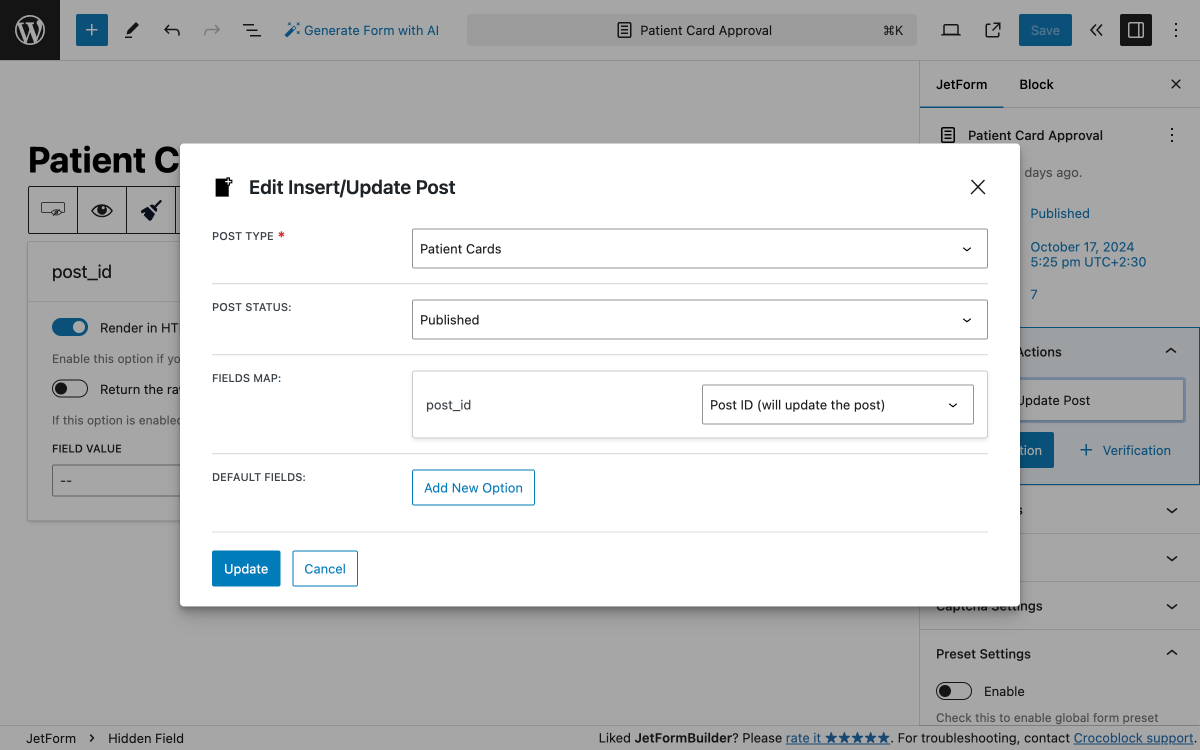 How to Set Up Formless Actions Endpoints — JetFormBuilder | Crocoblock