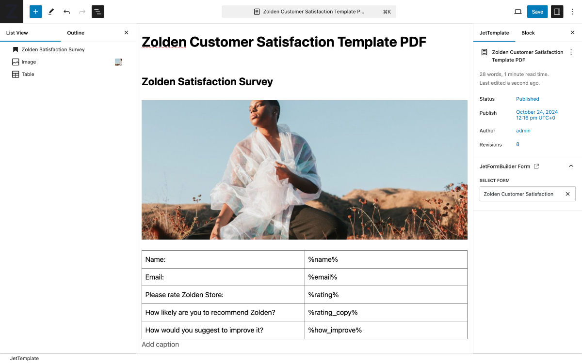 Generate PDF Form Action in JetFormBuilder Overview | Crocoblock