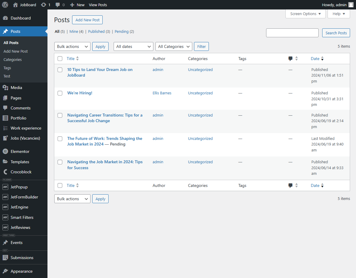 How to Build Front End Post Management System — JetFormBuilder | Crocoblock