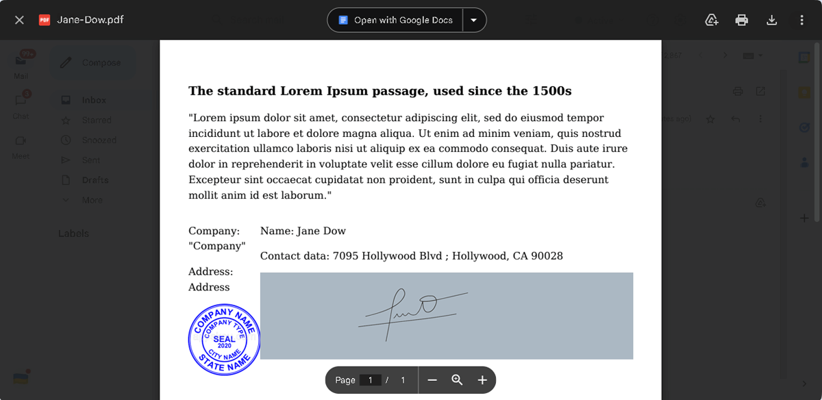 How to Add a Signature Field to PDF Files 一 JetFormBuilder | Crocoblock