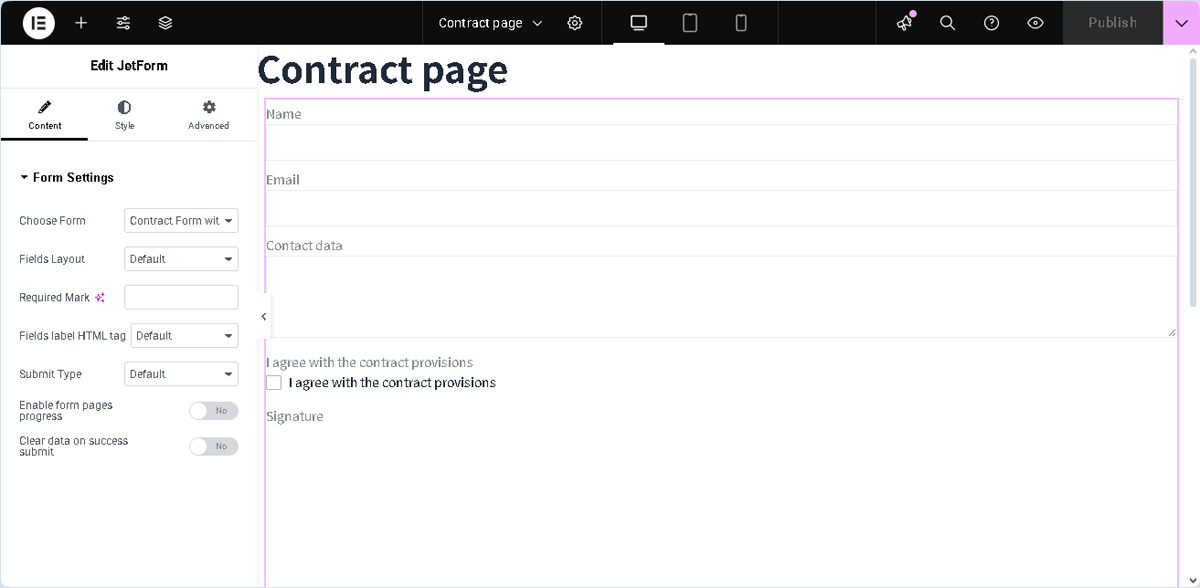 How to Add a Signature Field to PDF Files 一 JetFormBuilder | Crocoblock