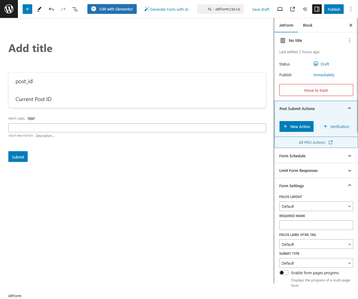 How to Send Data from One Form to Another | FormBuilder