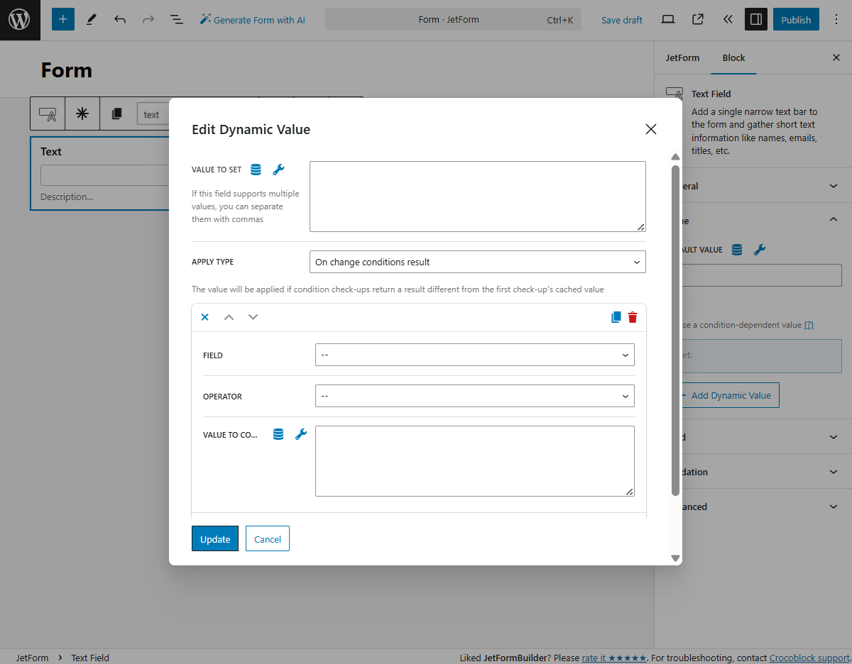 Text Field Overview — JetFormBuilder | Crocoblock