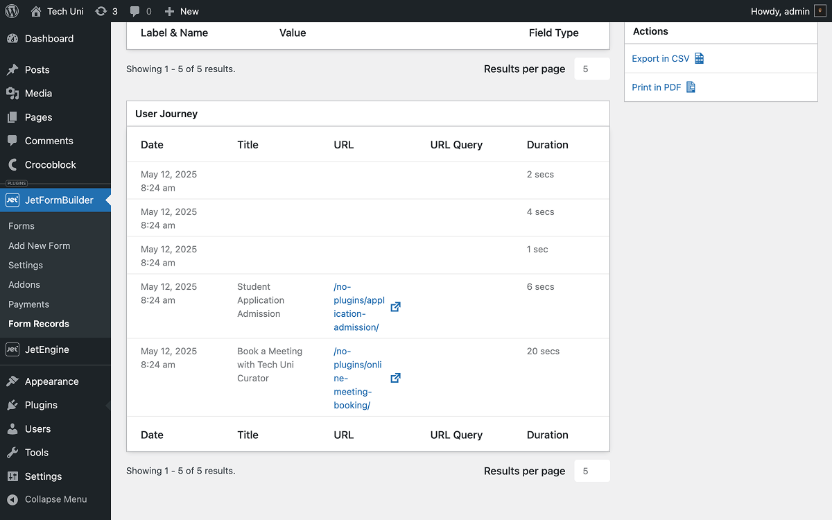 Enable User Journey Tracking During Form Submission — JetFormBuilder | Crocoblock