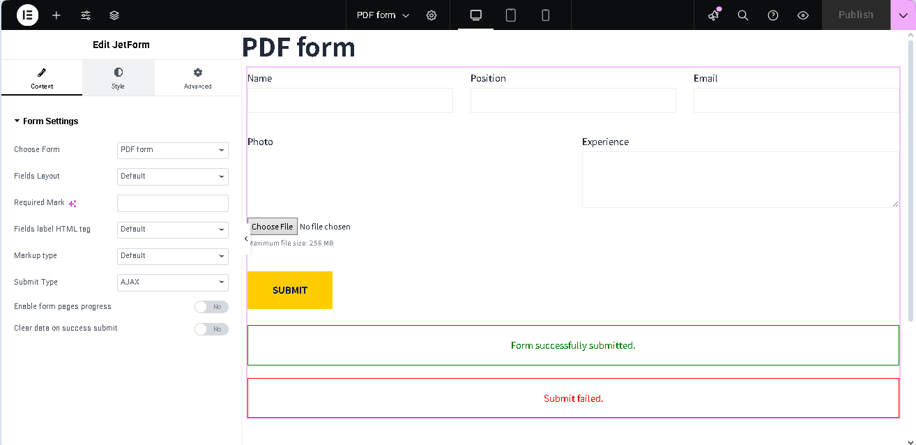How to Create a PDF Download Link for Users After Form Submission — JetFormBuilder | Crocoblock