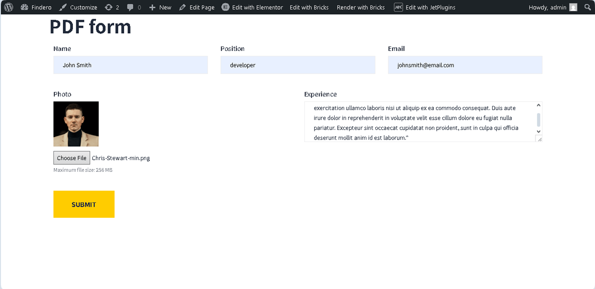 How to Create a PDF Download Link for Users After Form Submission — JetFormBuilder | Crocoblock
