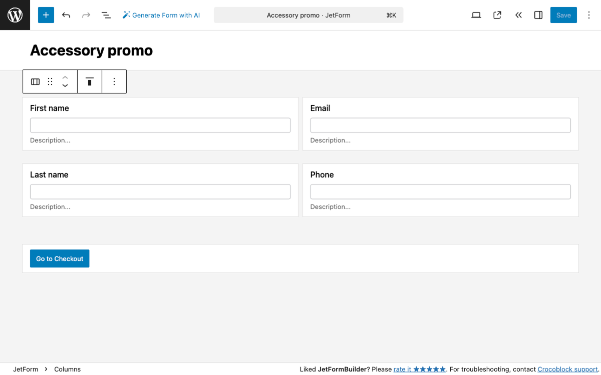 Redirect Form to Woocommerce Thank You Page — JetFormBuilder | Crocoblock