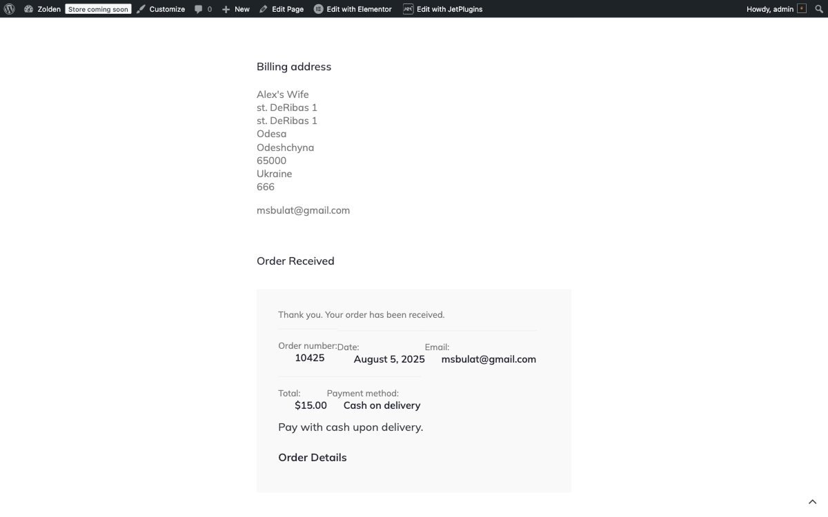 Redirect Form to Woocommerce Thank You Page — JetFormBuilder | Crocoblock