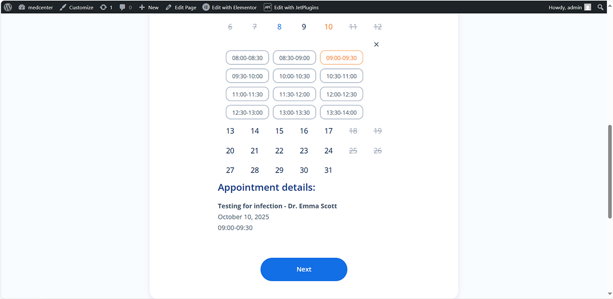 How to Send an Email with Appointment Details 一 JetFormBuilder | Crocoblock