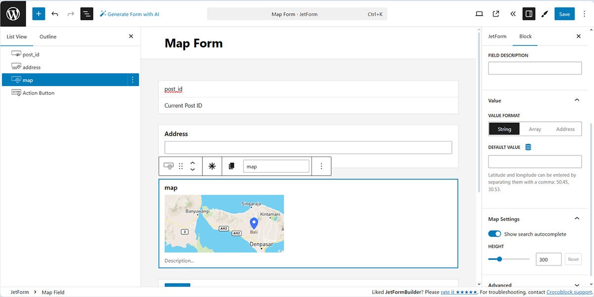 How to Create a Form with Map Autocomplete Functionality 一 ...
